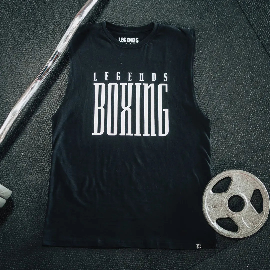 Stacked Muscle Tank - Legends Boxing Gear